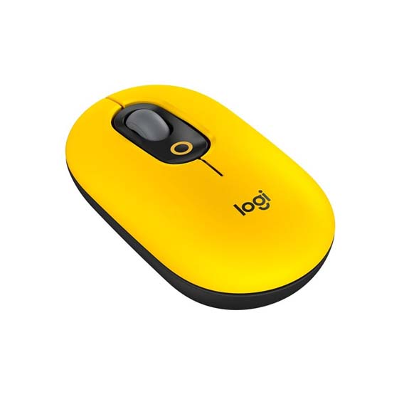 LOGITECH POP MOUSE WITH EMOJI BLAST YELLOW | MDP - IT and Electronic ...
