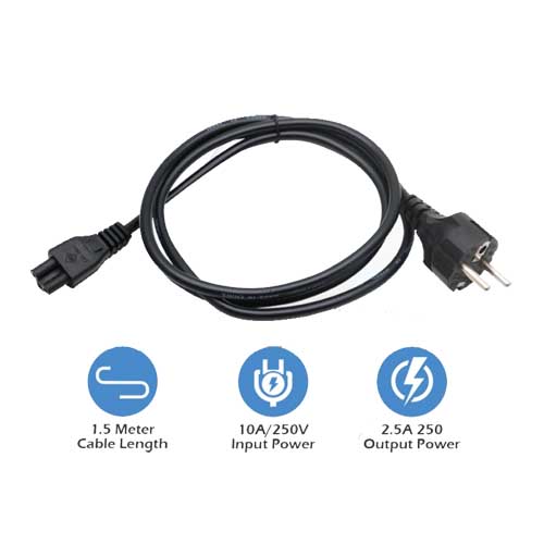 KABEL POWER NOTEBOOK JEDEL 1.5M | MDP - IT and Electronic Superstore
