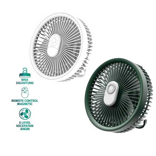 ROBOT USB MINI FAN RT-BF16 WHITE/GREEN | MDP - IT and Electronic Superstore