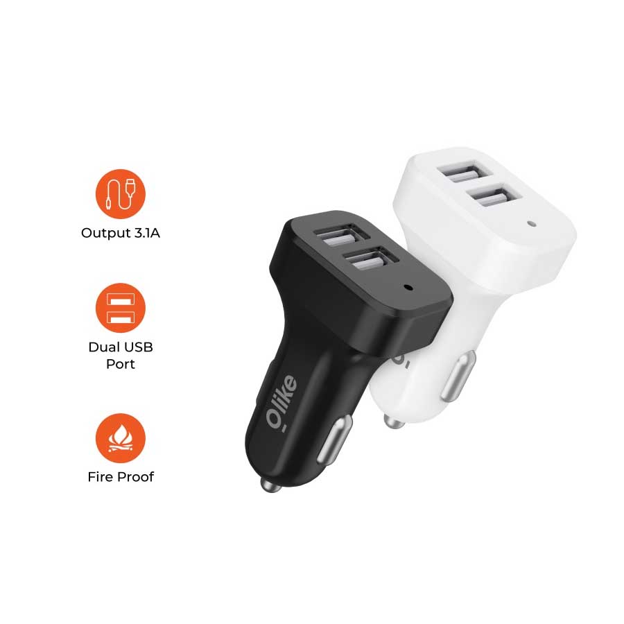 OLIKE POWER CAR CHARGER OCC-DC2 | MDP - IT and Electronic Superstore