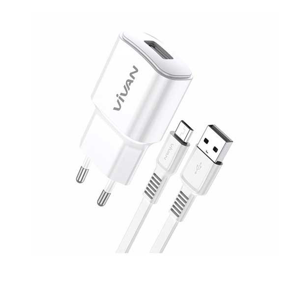 CHARGER VIVAN POWER OVAL II WHITE/GREY | MDP - IT and Electronic Superstore