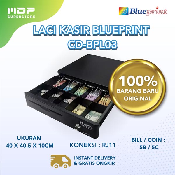 CASH DRAWER BLUEPRINT LITE MEDIUM (CD-BPL03) | MDP - IT and Electronic ...