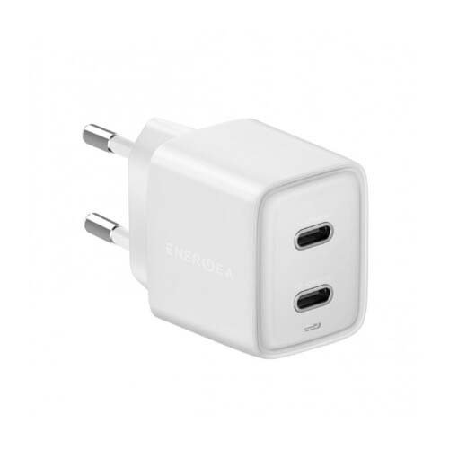 ENERGEA WALL CHARGER 2C PD/PPS 40W ENERGEA AMPCHARGE GAN40+ WHITE PS33 ...