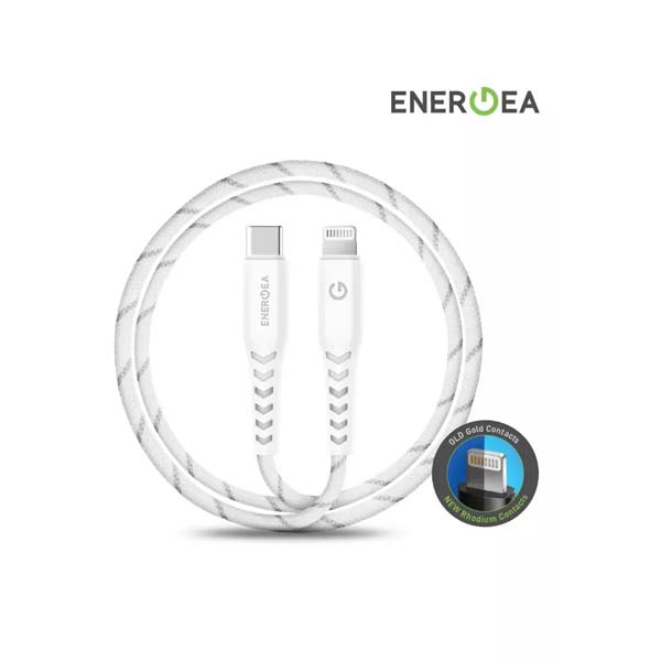 KABEL SYNC CHARGE CABLE C TO 8P C94 ENERGEA NYLOFLEX 1.5M-WHITE (NFCL ...