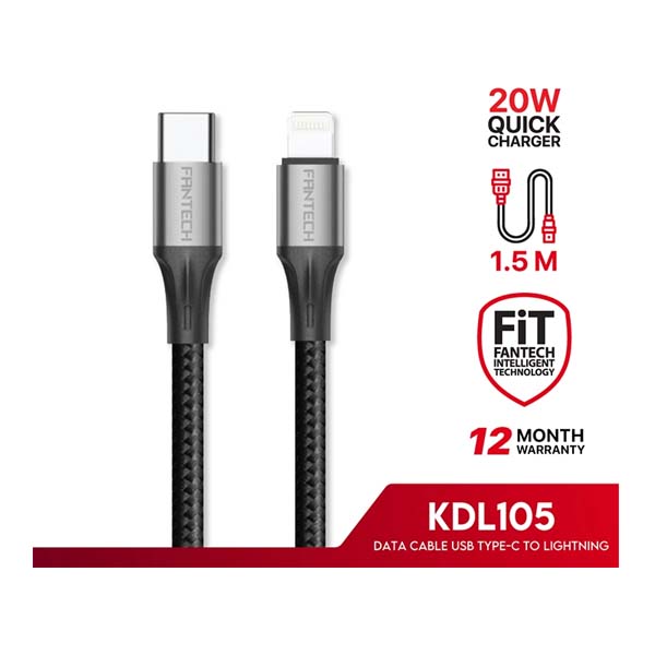 FANTECH KDL105 USB CABLE LIGHTNING | MDP - IT and Electronic Superstore