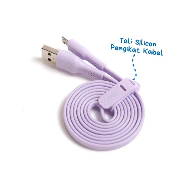 KABEL DATA MICRO USB VIVAN CSM100 II NEW COLORFUL MICRO 2.4A | MDP - IT ...