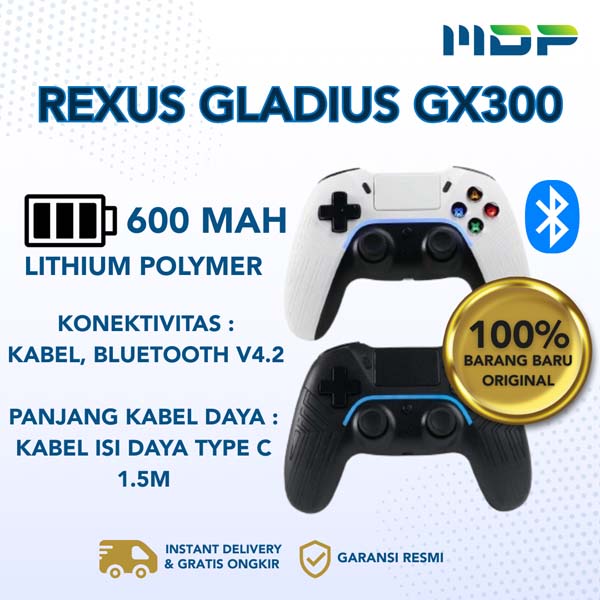GAMEPAD REXUS WIRELESS GLADIUS GX300 | MDP - IT and Electronic Superstore