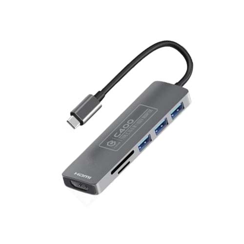 CONVERTER TYPE-C TO USB,HDMI,MICRO SD CYBORG (C400) | MDP - IT and ...