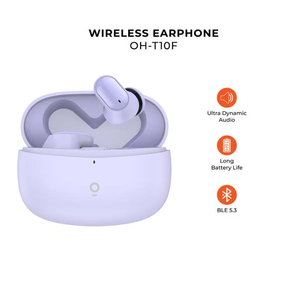 EARPHONE TRUE WIRELLES STREO BLUETOOTH OLIKE HERO T10 PRO OH-T10F ...