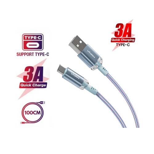 KABEL DATA VIVAN VXC100S BLUE | MDP - IT and Electronic Superstore