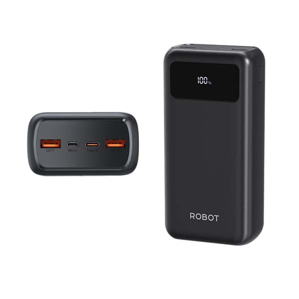POWER BANK ROBOT RT32 BLACK | MDP - IT and Electronic Superstore