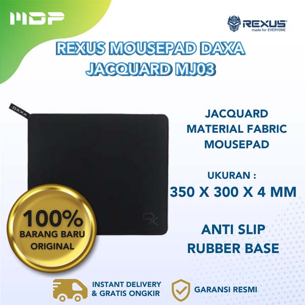 MOUSEPAD GAMING REXUS MJ03 350X300X4MM | MDP - IT and Electronic Superstore