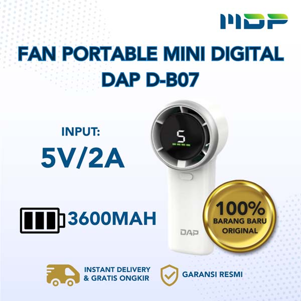 FAN PORTABLE DIGITAL DAP DB07 | MDP - IT and Electronic Superstore