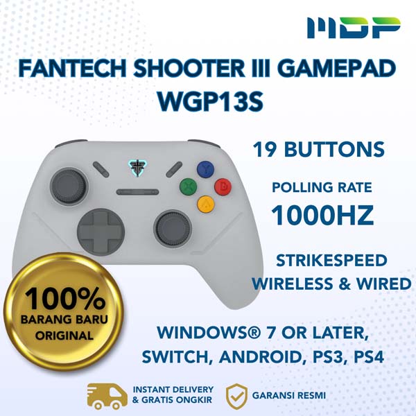 FANTECH SHOOTER III GAMEPAD WGP13S GREY | MDP - IT and Electronic ...