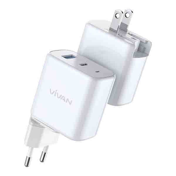 CHARGER VIVAN POWER BOOST WHITE | MDP - IT and Electronic Superstore