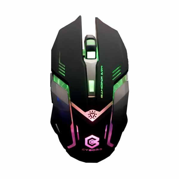 MOUSE GAMING 6D WIRELESS 7 -COLOR BACKLIT CYBORG C1(WAR KNIGHTS) | MDP ...