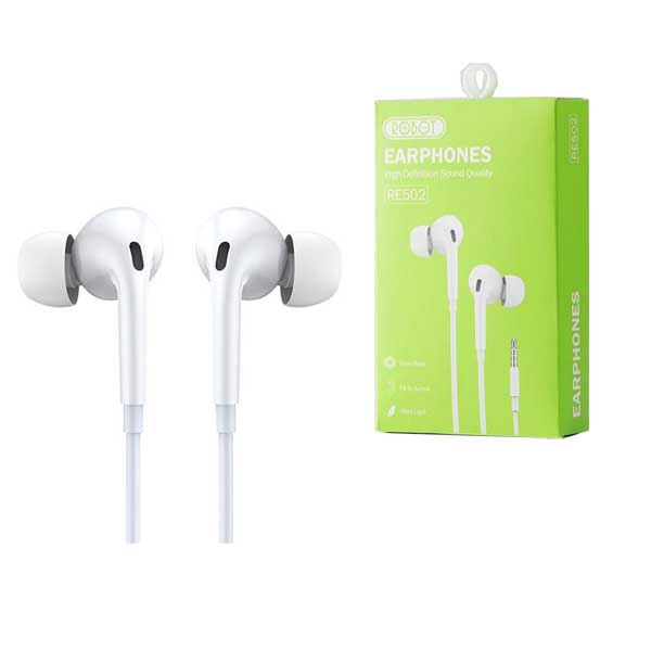 WIRED HEADSET ROBOT RE502 WHITE | MDP - IT and Electronic Superstore