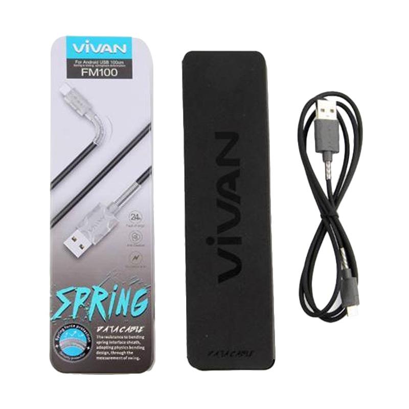 KABEL USB MICRO VIVAN FM100 2.4A 1M SPRING FOR ANDROID | MDP - IT and ...