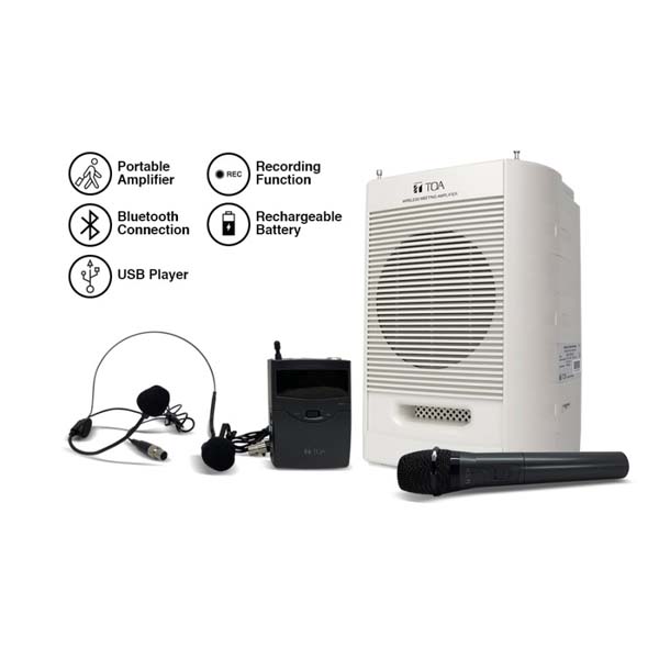 TOA PORTABLE AMPLIFIER ZW-G10CB-AS (185.10/192.60) | MDP - IT and ...