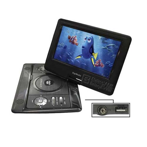 DVD PLAYER PORTABLE DIGIMEDIA 12.5" DM-1388FM | MDP - IT and Electronic ...