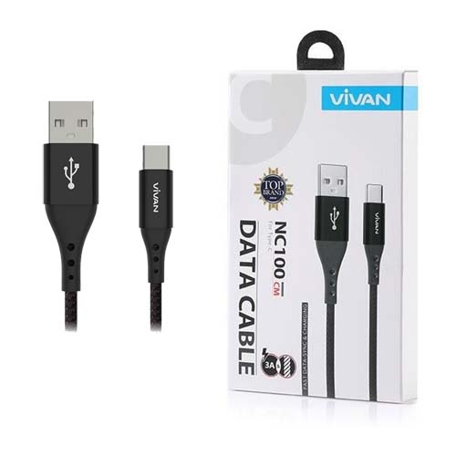 KABEL DATA VIVAN NC100 TYPE-C FAST CHARGING & DATA SYNC | MDP - IT and ...