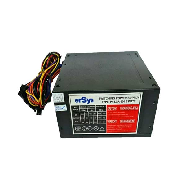 POWER SUPPLY ERBYTE/ERSYS 500WATT | MDP - IT and Electronic Superstore