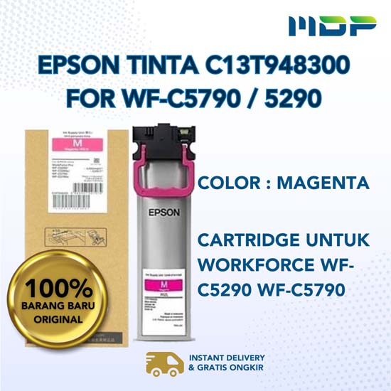 TINTA EPSON C13T948300 MAGENTA STD WF-C5790/5290 (T9483) | MDP - IT and ...