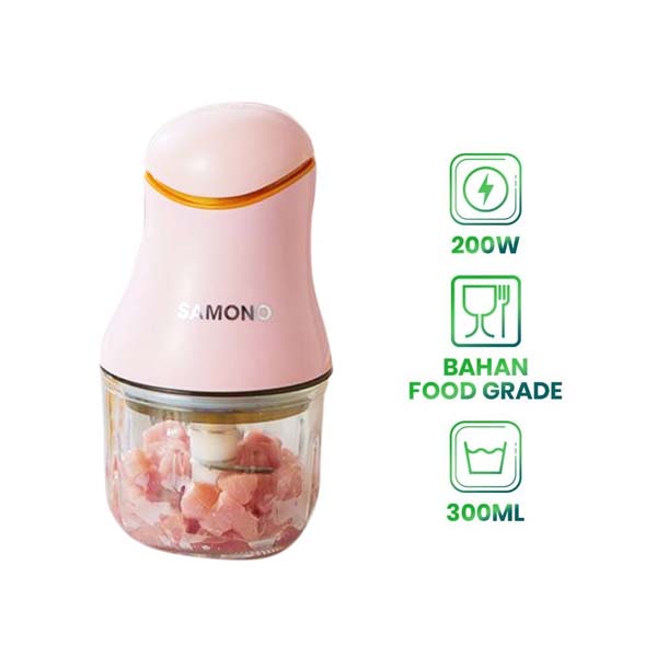 SAMONO HOME APPLIANCES FOOD PROCESSOR SW099 PINK (107120) | MDP - IT ...