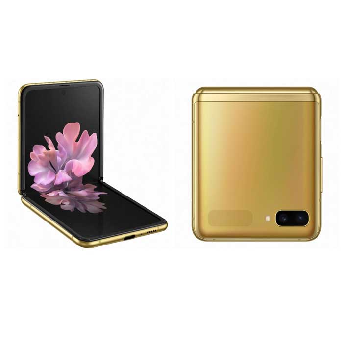 SMARTPHONE SAMSUNG GALAXY Z FLIP (SM-F700F) 8GB/256GB GOLD | MDP - IT ...
