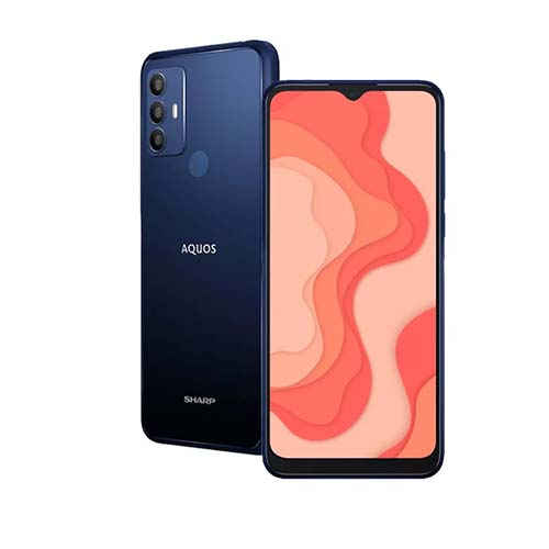 SMARTPHONE SHARP AQUOS V6 PLUS 3/32 6,52"(SH-C03)SOLID DEEP SEA BLUE ...