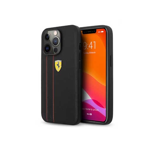 CASE IP 13 PRO MAX LTR STC RED LINE- BLACK | MDP - IT and Electronic ...