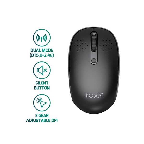 MOUSE WIRELESS ROBOT M360 | MDP - IT and Electronic Superstore