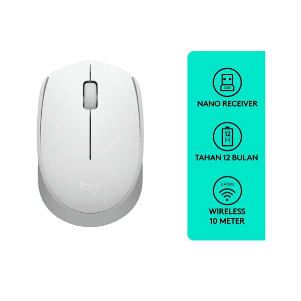 LOGITECH MOUSE WIRELESS M171 OFF WHITE | MDP - IT and Electronic Superstore