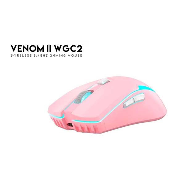 FANTECH GAMING MOUSE WIRELESS WGC2 PINK | MDP - IT and Electronic ...