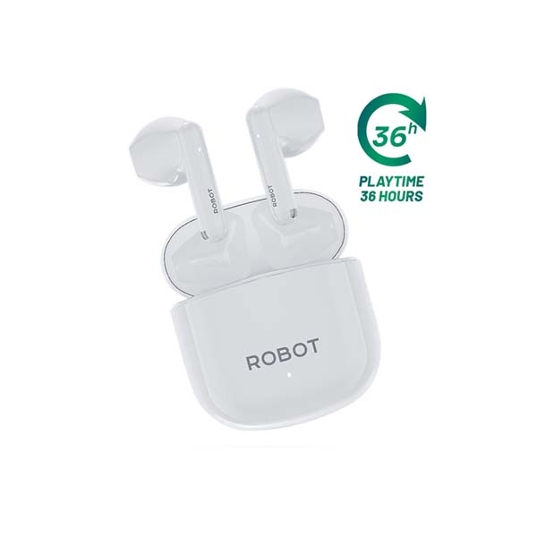 HEADSET BLUETOOTH ROBOT AIRBUDS T60 WHITE | MDP - IT and Electronic ...