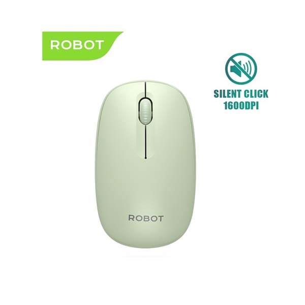MOUSE WIRELESS ROBOT M260 GREEN | MDP - IT and Electronic Superstore