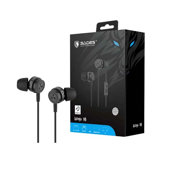 EARPHONE GAMING SADES WINGS 10 (SA-610) | MDP - IT and Electronic ...