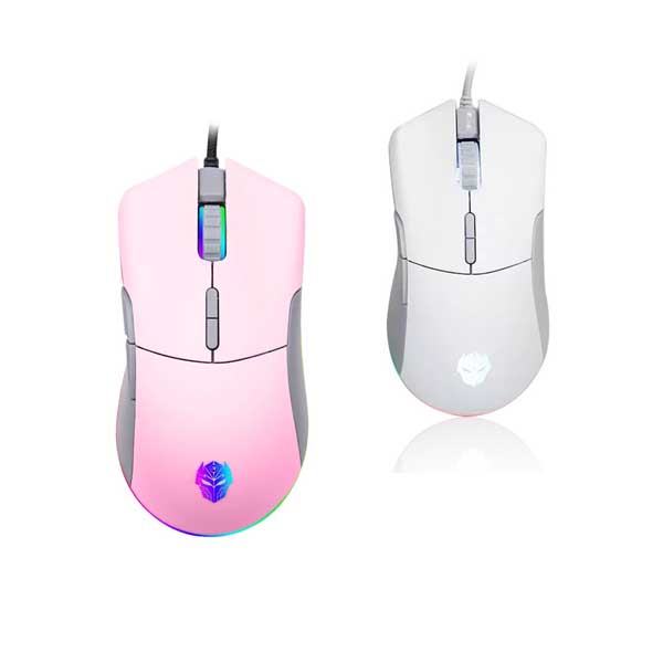 MOUSE GAMING REXUS XIERRA X15 WHITE/PINK RGB 7200/12800DPI | MDP - IT ...