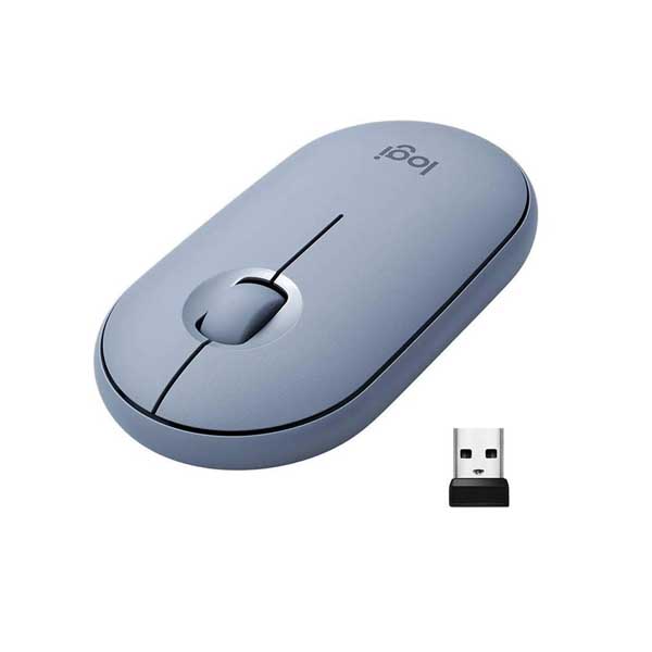 LOGITECH MOUSE WIRELESS M350 PEBBLE-BLUE GREY | MDP - IT and Electronic ...