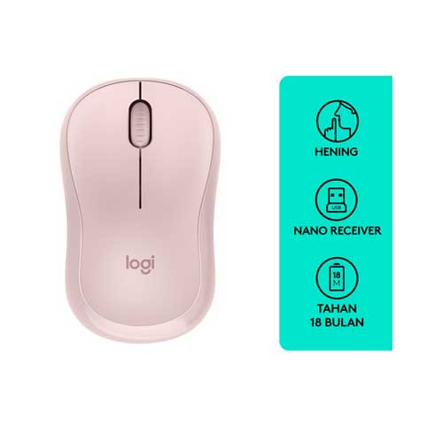 MOUSE LOGITECH SILENT WIRELESS M221 (ROSE) | MDP - IT and Electronic ...