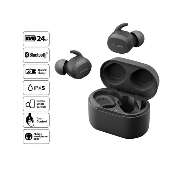 HEADPHONE WIRELESS PHILIPS TAT 3216BK | MDP - IT and Electronic Superstore