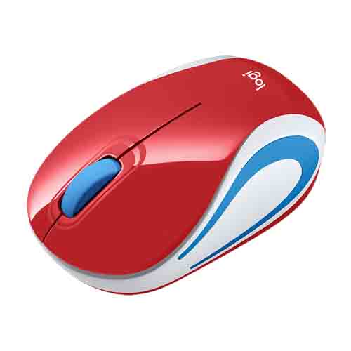 LOGITECH MOUSE WIRELESS MINI M187 BRIGHT RED | MDP - IT and Electronic ...
