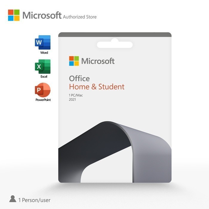 SOFTWARE MICROSOFT OFFICE HOME AND STUDENT 2021 POSA CARD (79G-05337 ...