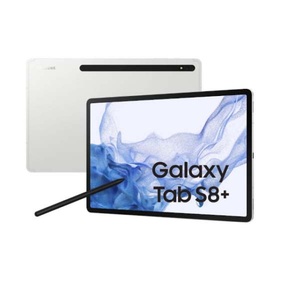SAMSUNG GALAXY TAB S8+ (X806) 8/256GB 12.4"SILVER | MDP - IT and ...